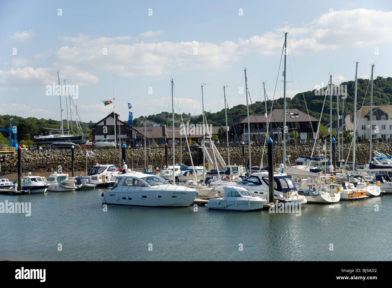 Conwy marina hi-res stock photography and images - Alamy