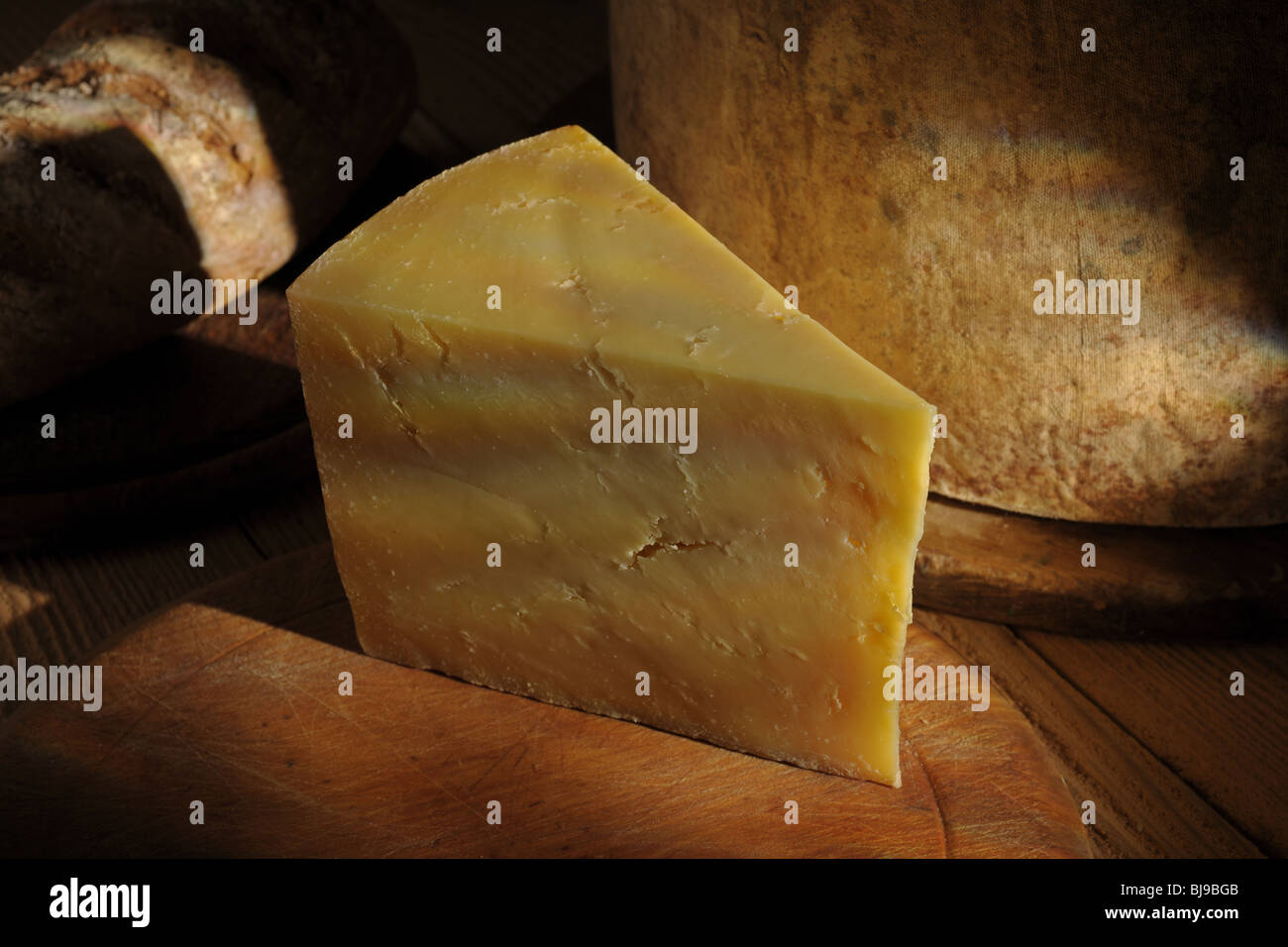 Cheddar Cheese Wedge High Resolution Stock Photography and Images - Alamy