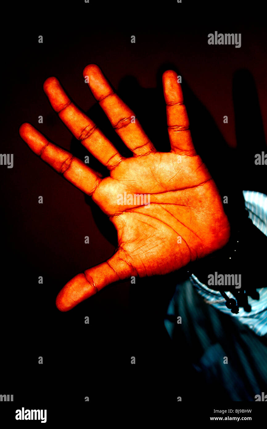 hand , raised hand, arm , abstract hand, black , negro Stock Photo - Alamy