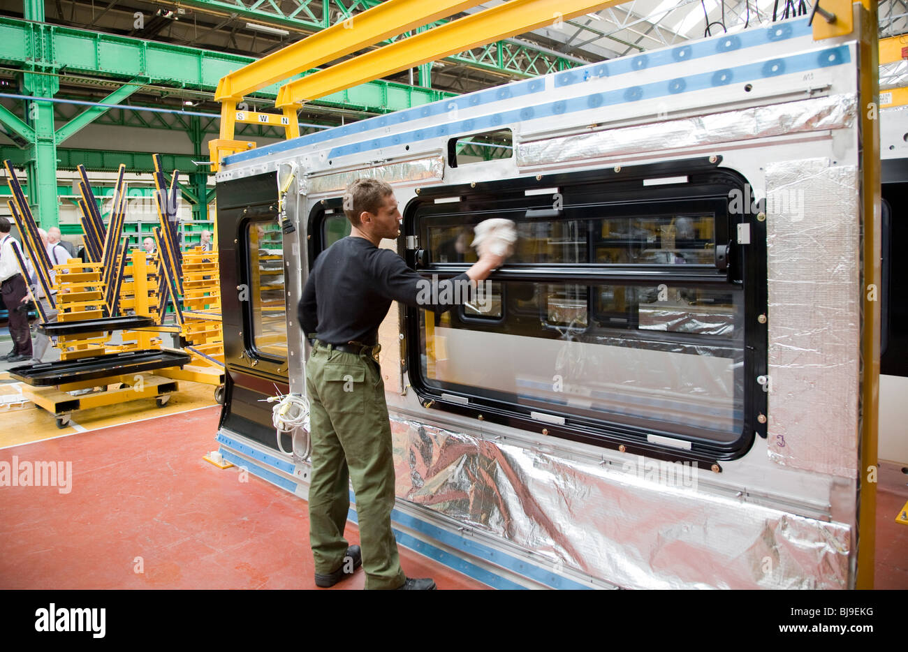 Class 378 Capitalstars being built by Bombardier Transportation Stock ...