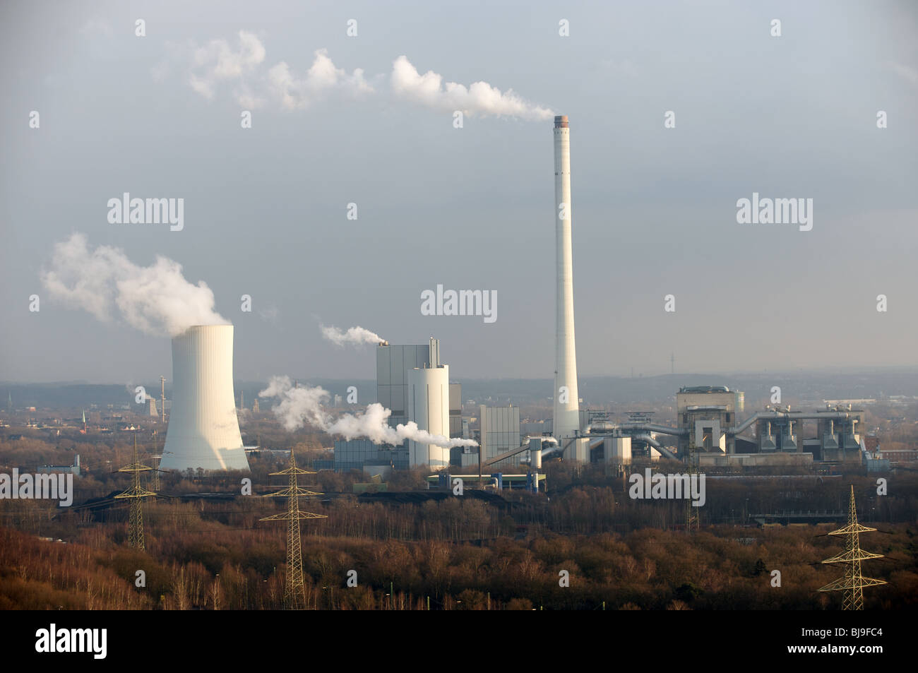 Coal fired power station, Germany Stock Photo - Alamy
