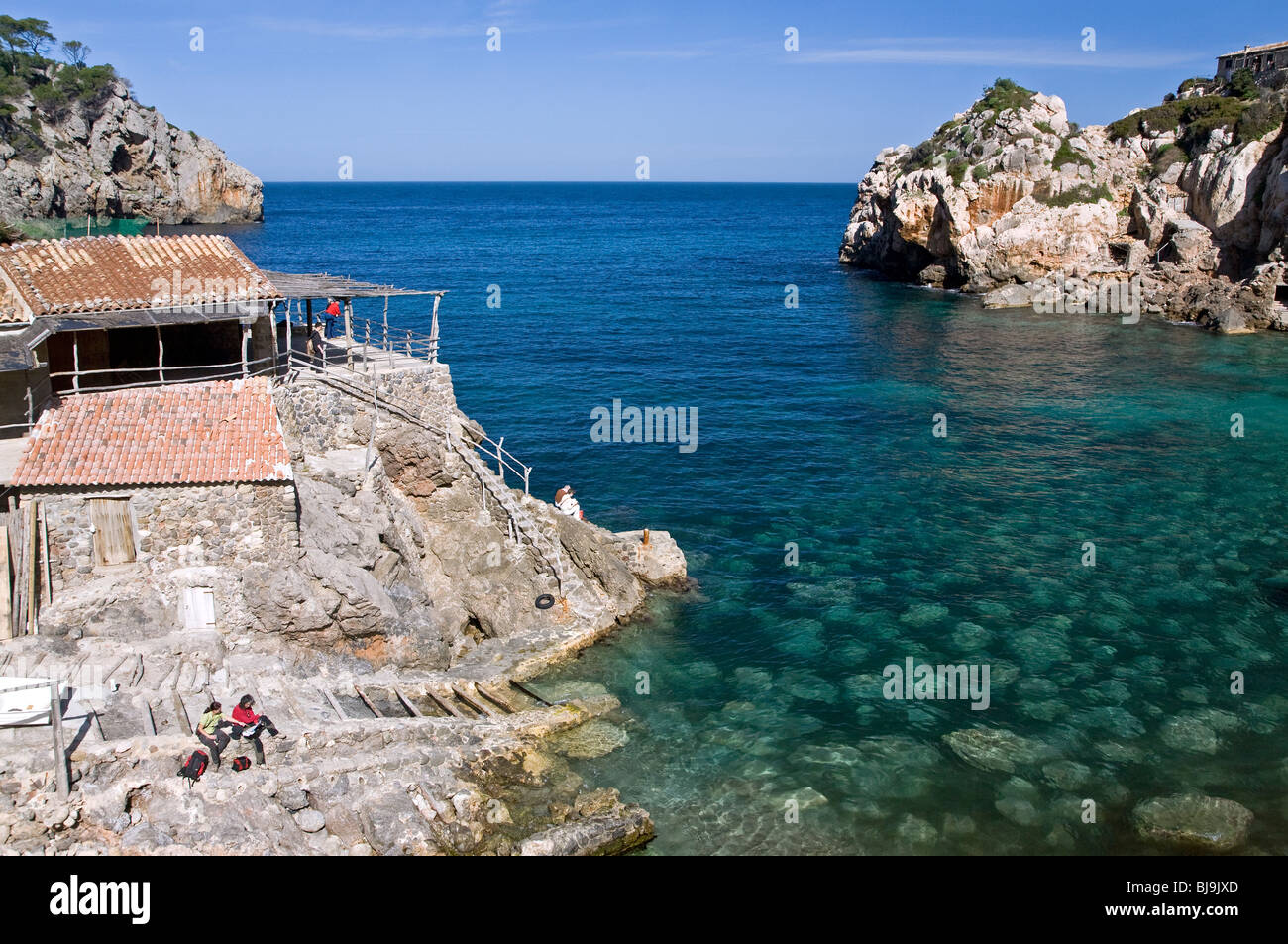 Cala Deià. Mallorca Island. Balearic Islands. Spain Stock Photo - Alamy