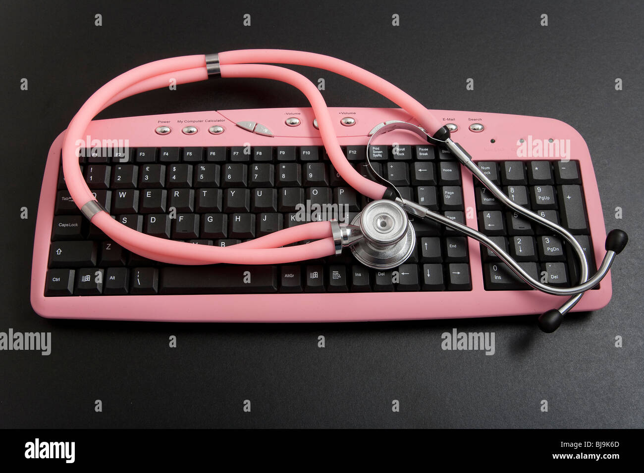 A Pink Medical Stethoscopes- Instruments for checking Wellbeing and ...