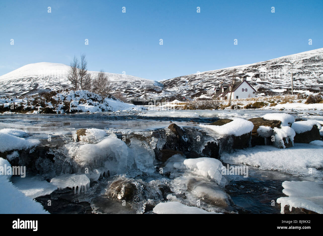 Scottish highlands snow hi-res stock photography and images - Alamy