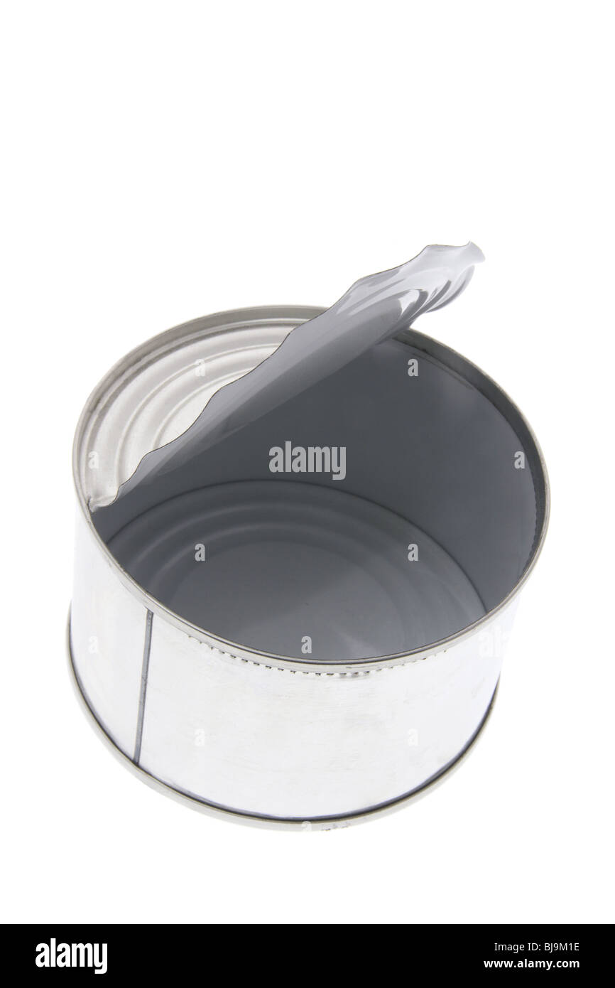 Empty Tin Can Stock Photo - Alamy