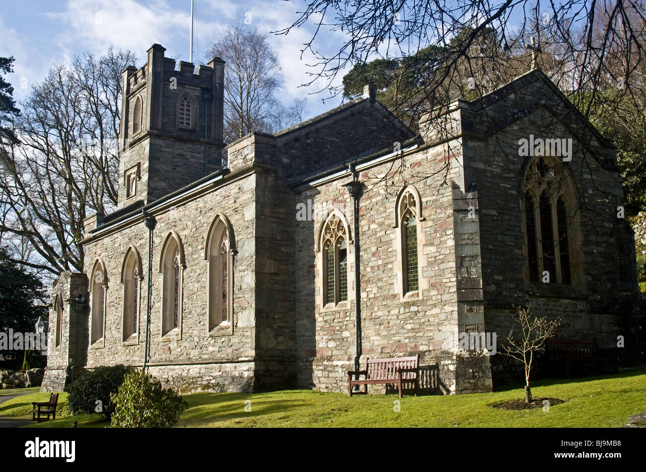 English st marys lake hi-res stock photography and images - Alamy