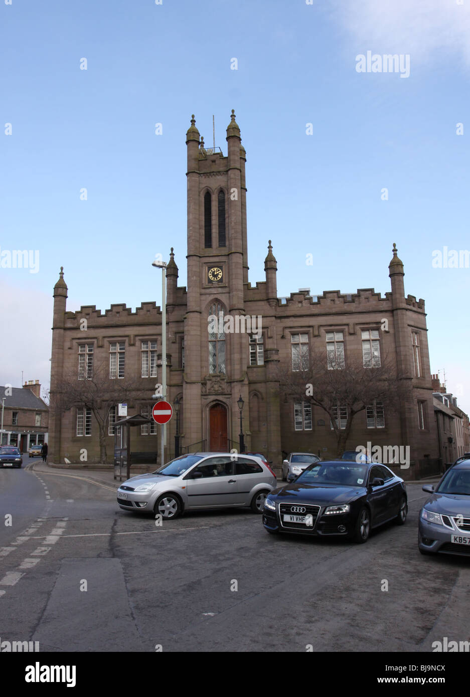 exterior of Mechanics Hall Brechin Angus Scotland March 2010 Stock ... exterior of Mechanics Hall Brechin Angus Scotland March 2010 Stock ...
