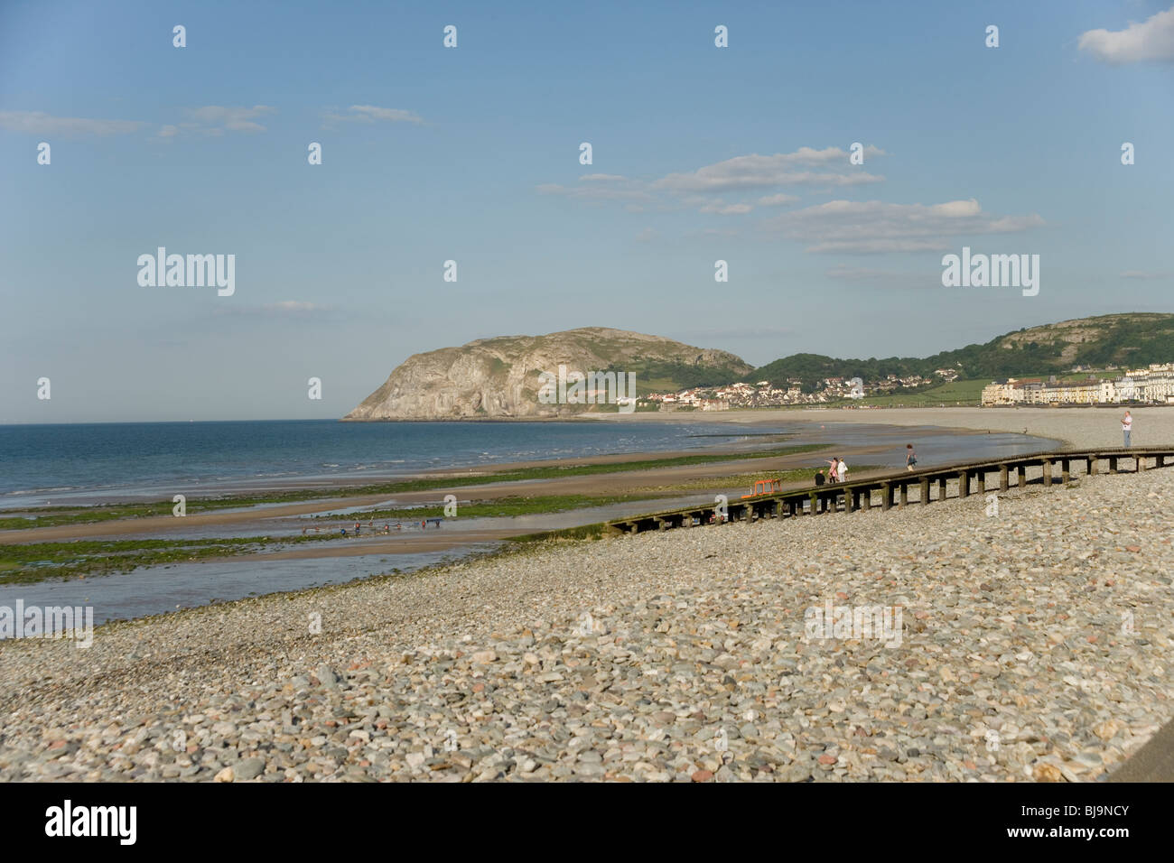 Little Orme and the beach at Llandudno, North Wales Stock Photo - Alamy