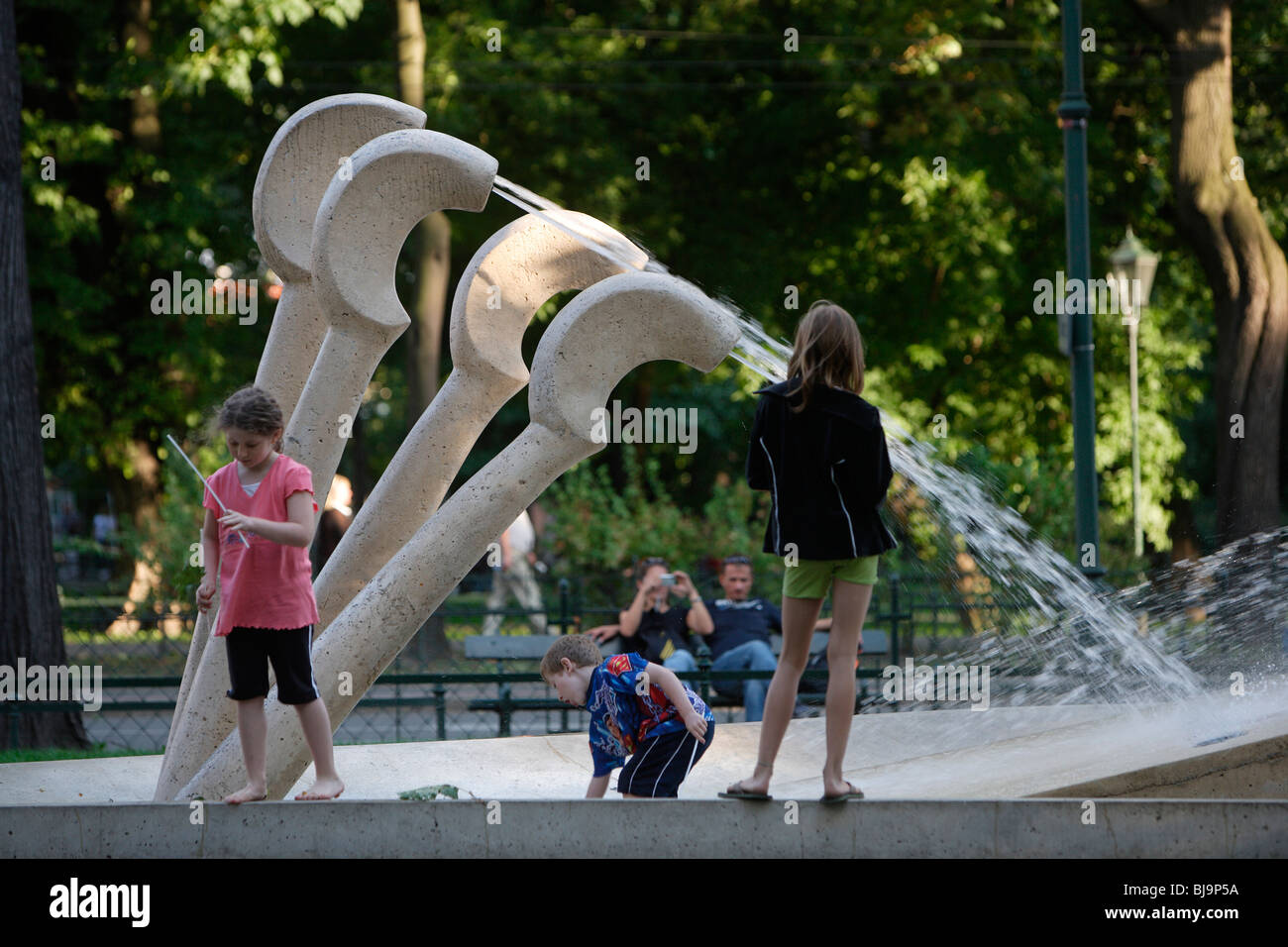 Planty park,Cracow, Krakow,Poland Stock Photo - Alamy