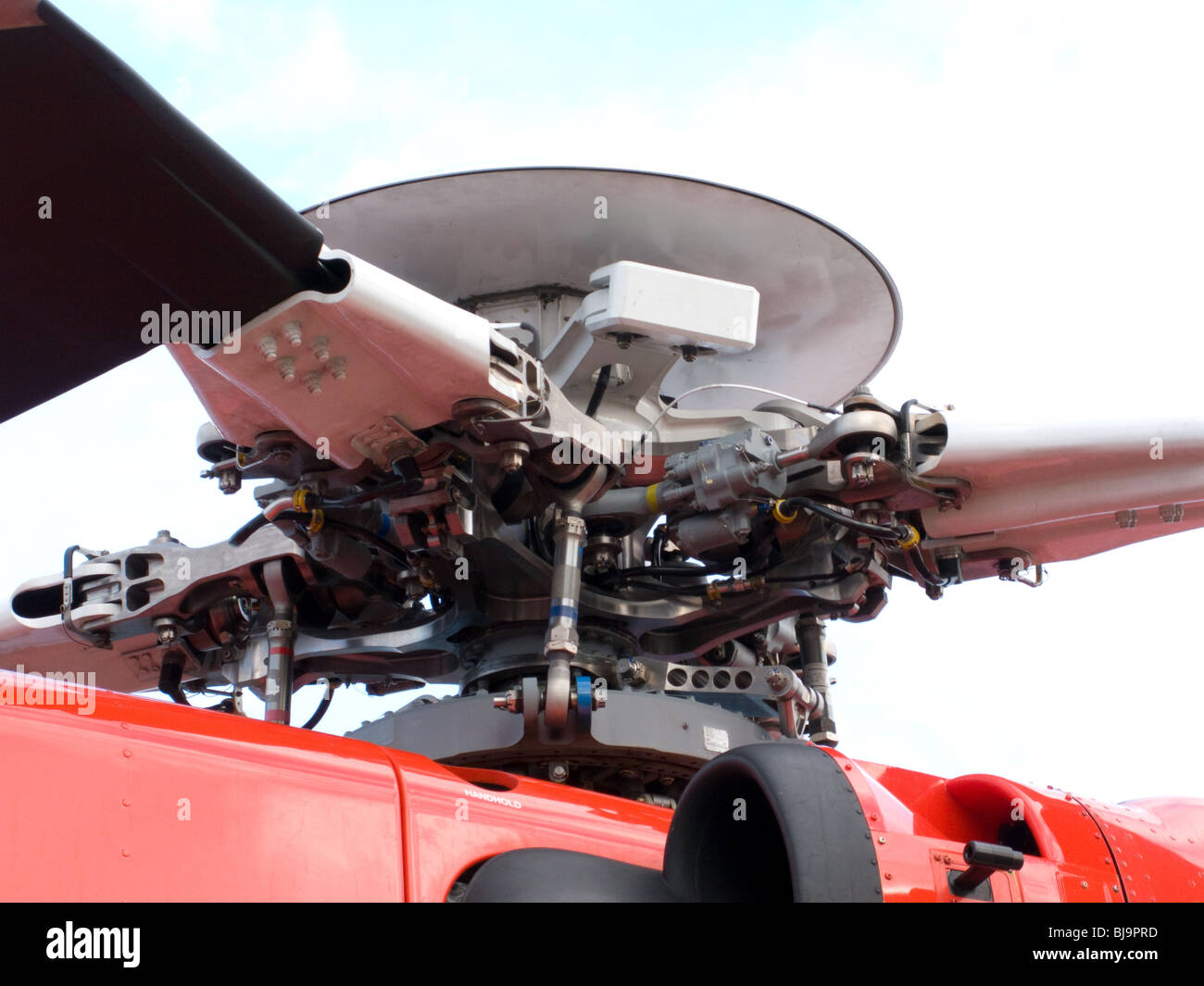 The Rota Hub of a Sikorsky S-92 helicopter Stock Photo - Alamy