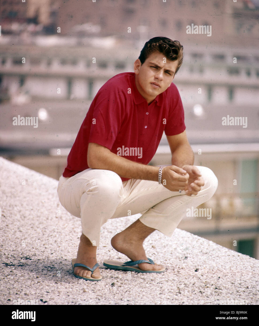FABIAN FORTE US pop singer about 1960 Stock Photo - Alamy