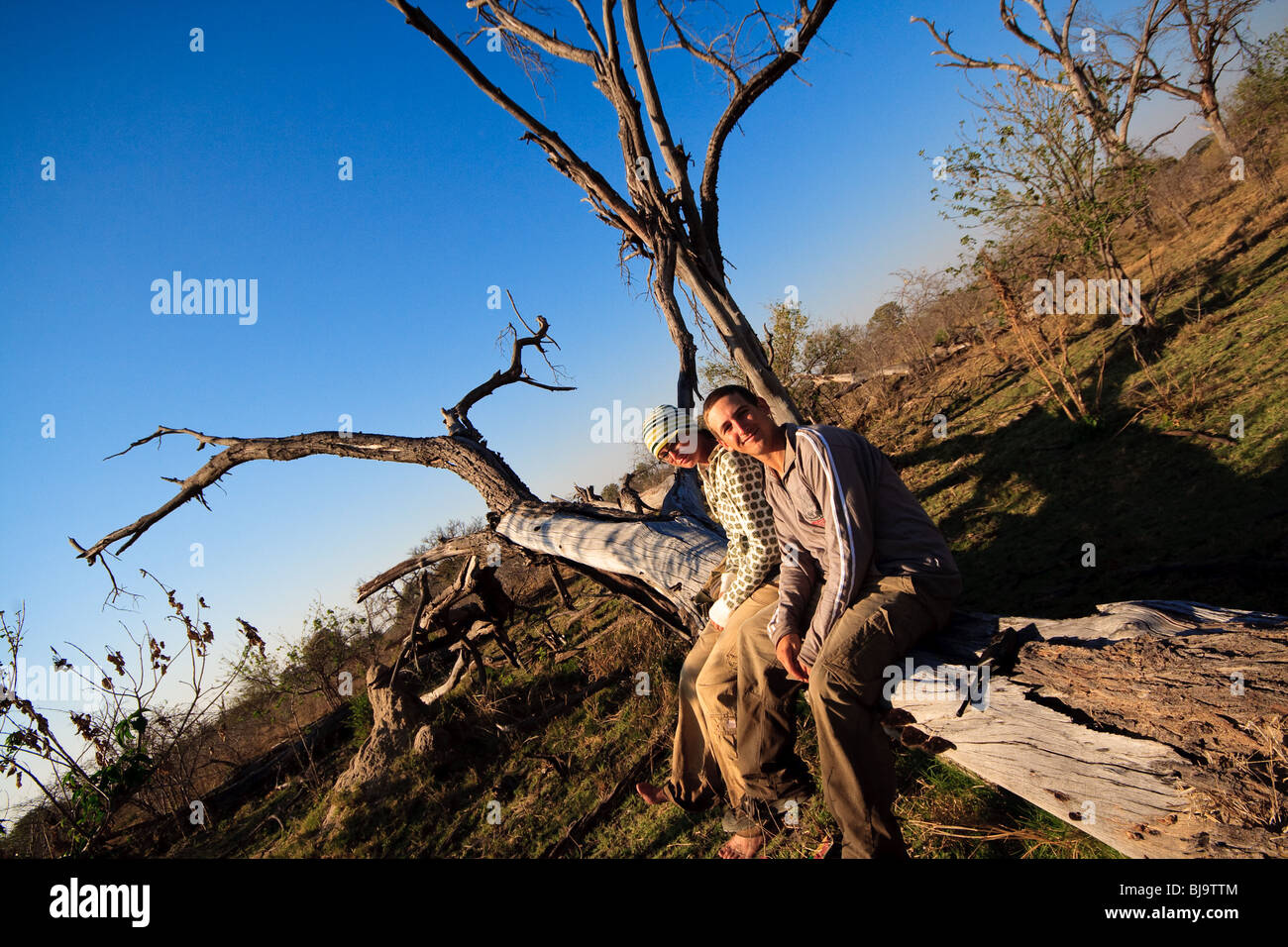 Africa Botswana Okavango Delta Seronga Stock Photo - Alamy