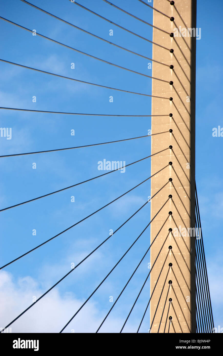 Steel suspension cables hi-res stock photography and images - Alamy