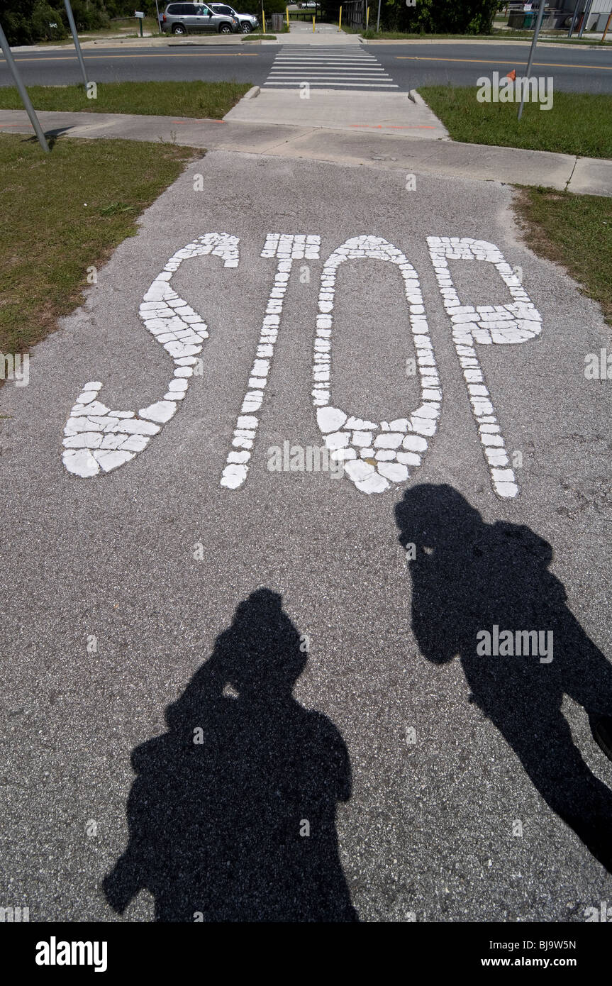 Painted Stop Sign High Resolution Stock Photography and Images - Alamy