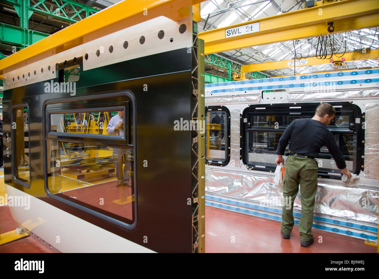 Class 378 Capitalstars being built by Bombardier Transportation Stock ...