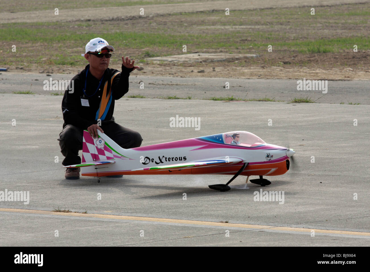 Model airplane displays for public’s visiting Stock Photo - Alamy