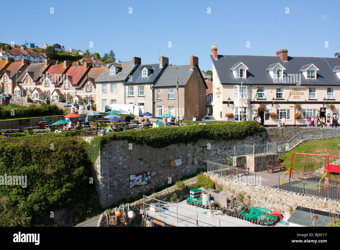 The Village Of Beer Devon England UK Stock Photo 28492947 Alamy