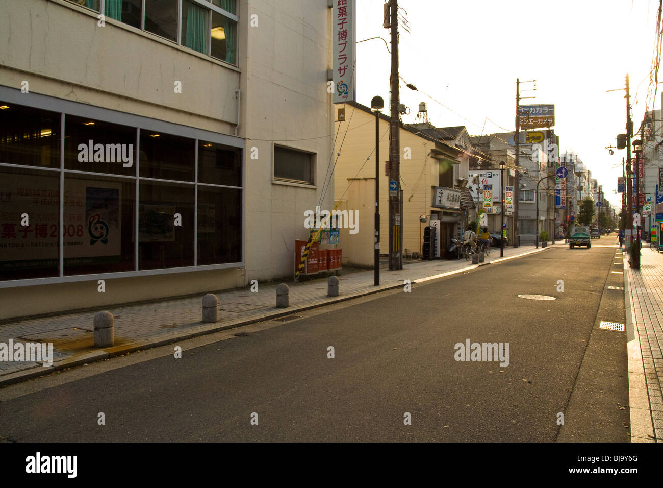 Golden Hour Himeji Japan Kansai Streets Stock Photo - Alamy