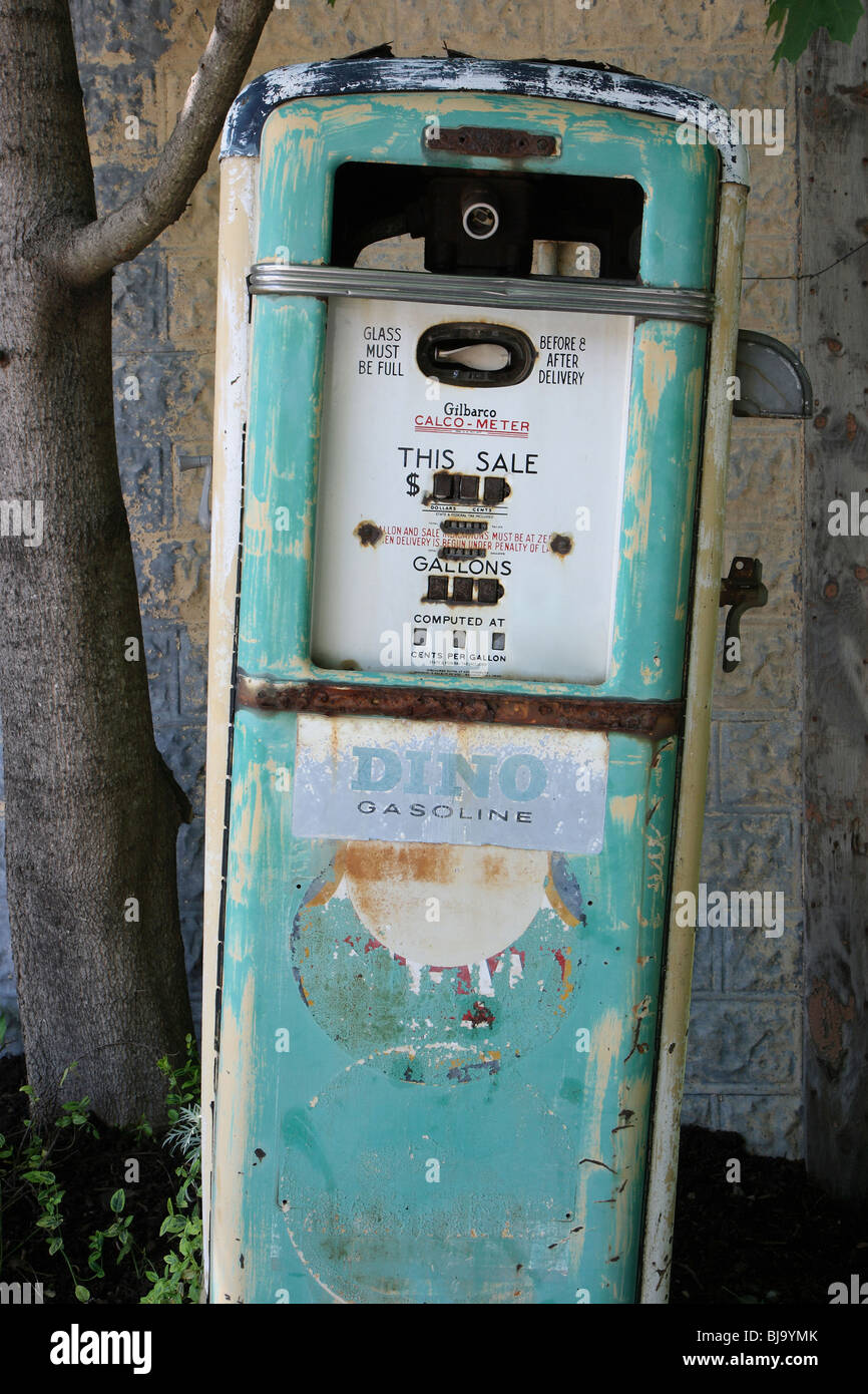 A used fuel pump, Kennebunkport, USA Stock Photo - Alamy