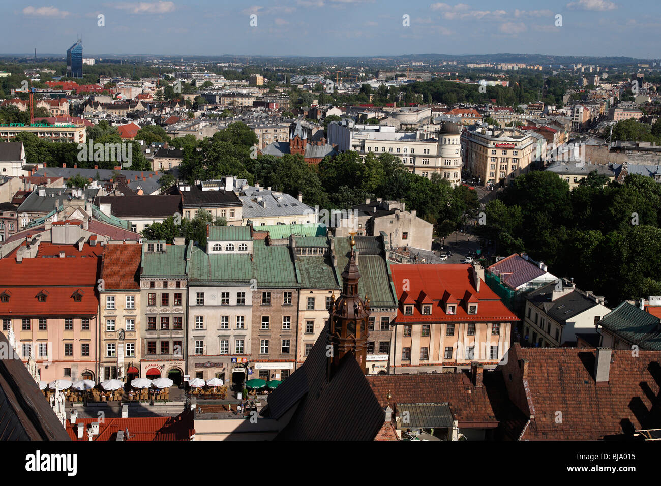 Maly Rynek Square ( little Market Square),Cracow, Krakow,Poland Stock ...