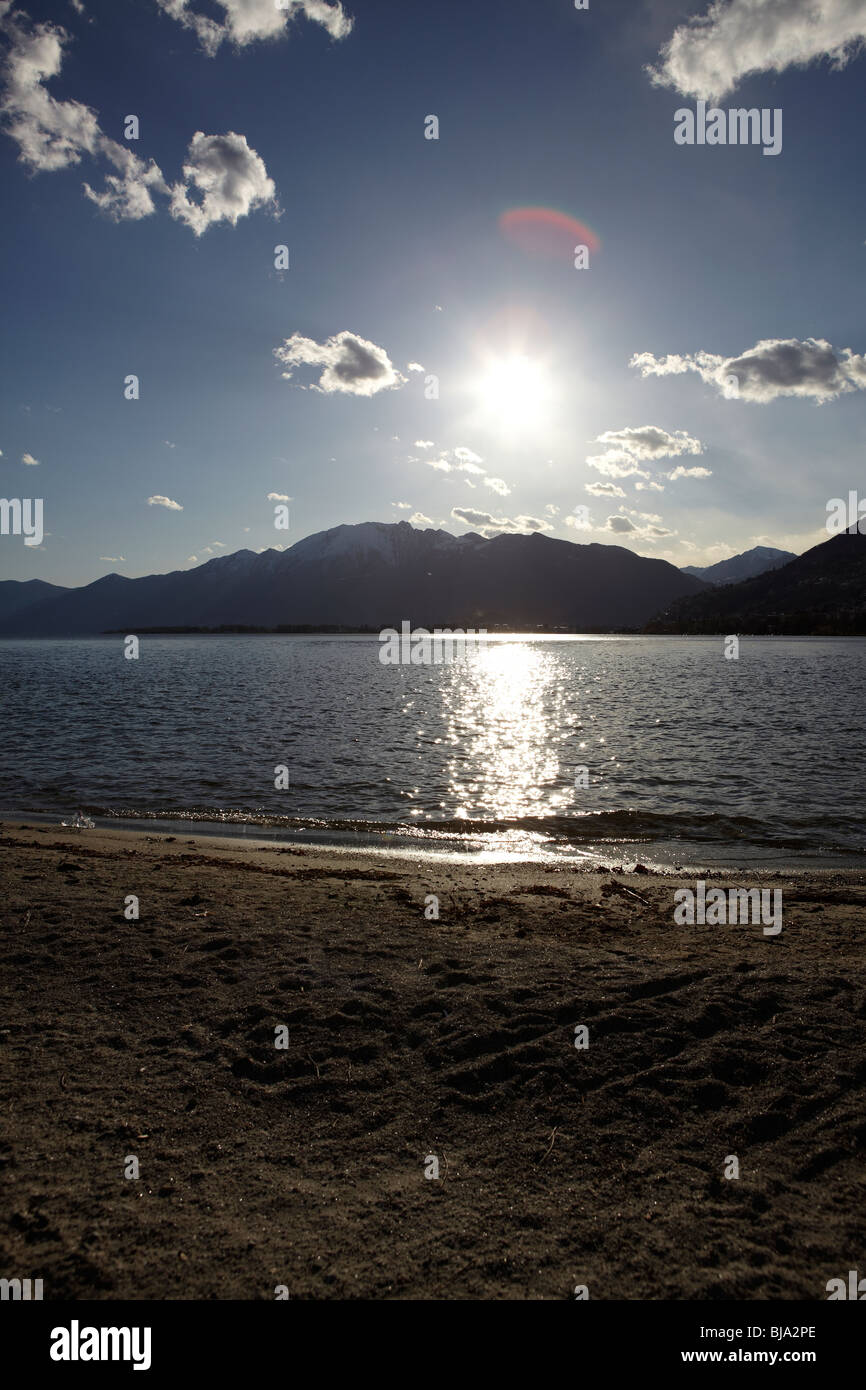 Lake Maggiore, Locarno, Switzerland Stock Photo - Alamy