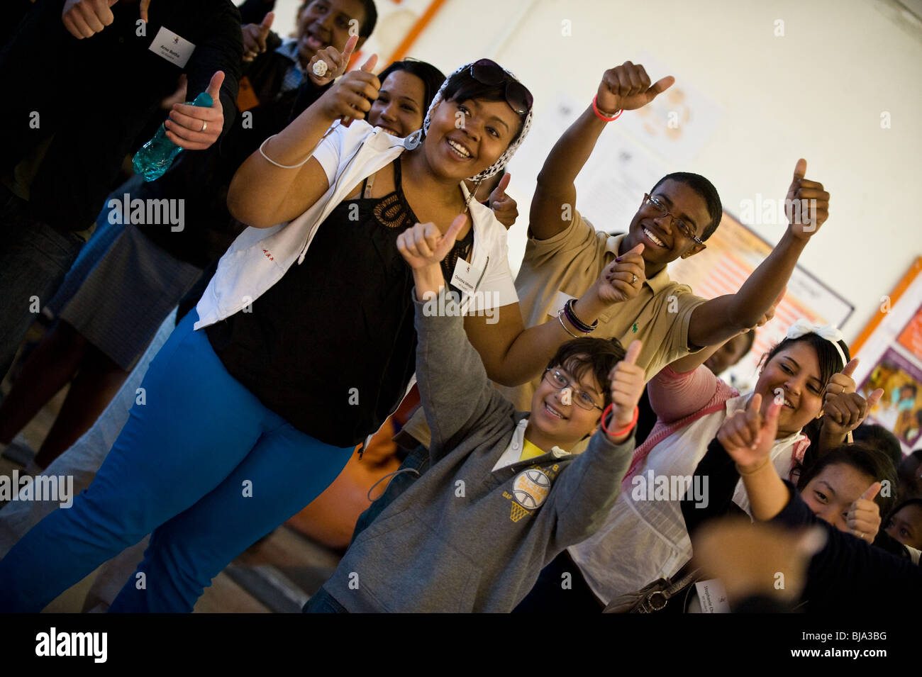 A classroom of school children having fun Stock Photo - Alamy
