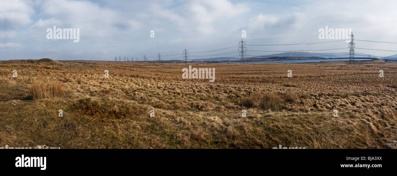 Llangynidr Moors in South Wales. Photo by Gordon Scammell Stock Photo ...