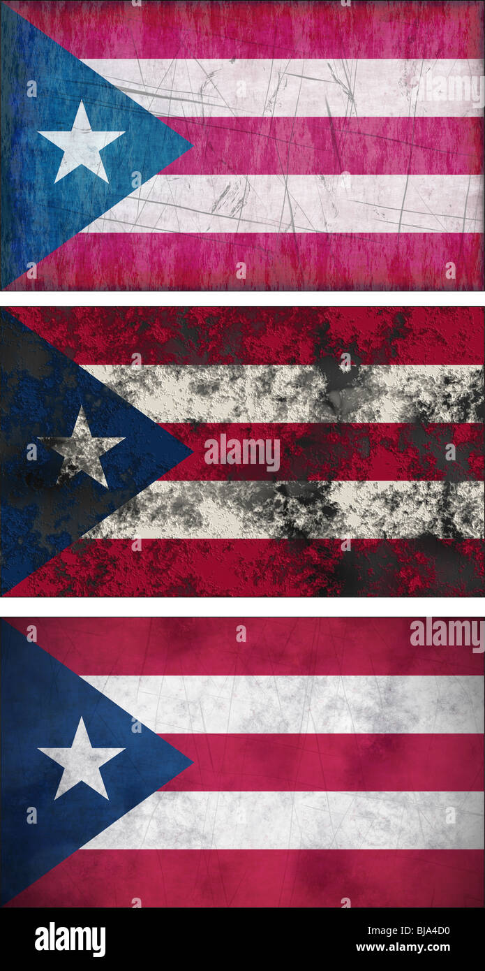 Great Image of the Flag of Puerto Rico Stock Photo - Alamy