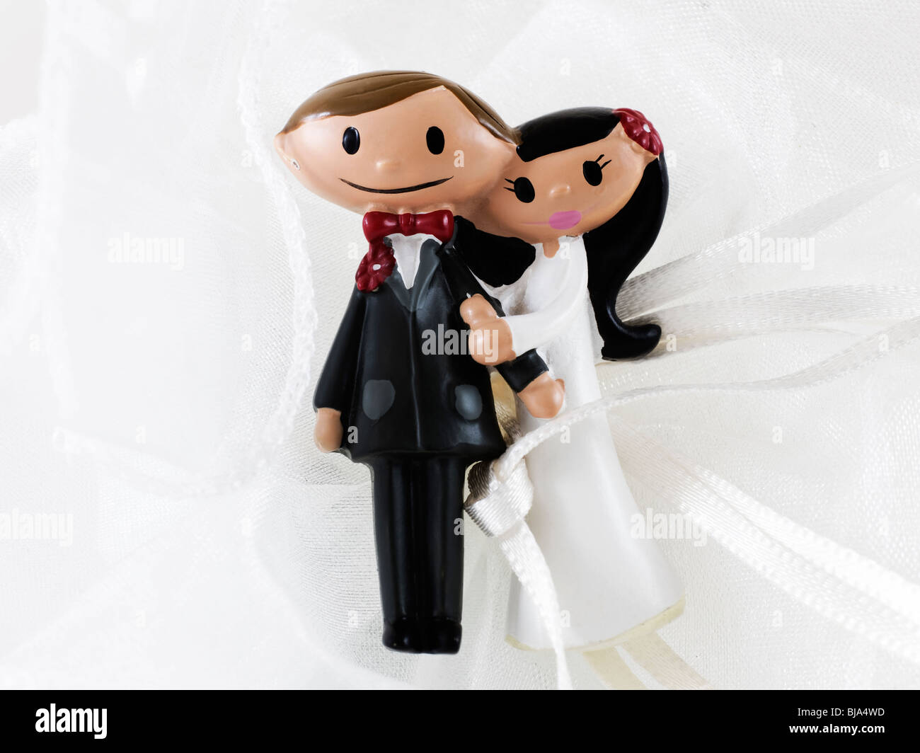 puppets of a wedding favor sculpture Stock Photo - Alamy