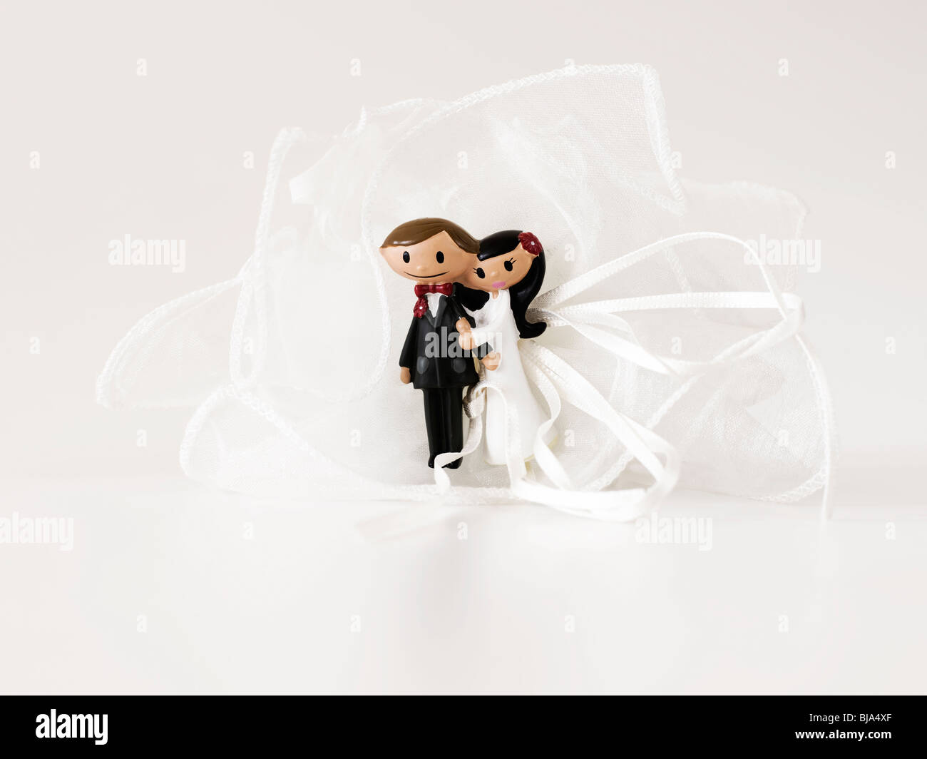puppets of a wedding favor sculpture Stock Photo - Alamy