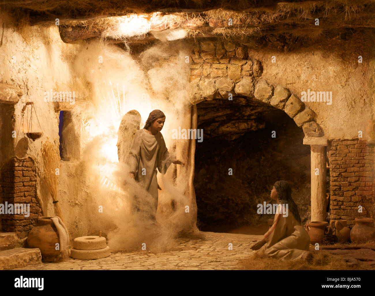 Annunciation scene hi-res stock photography and images - Alamy