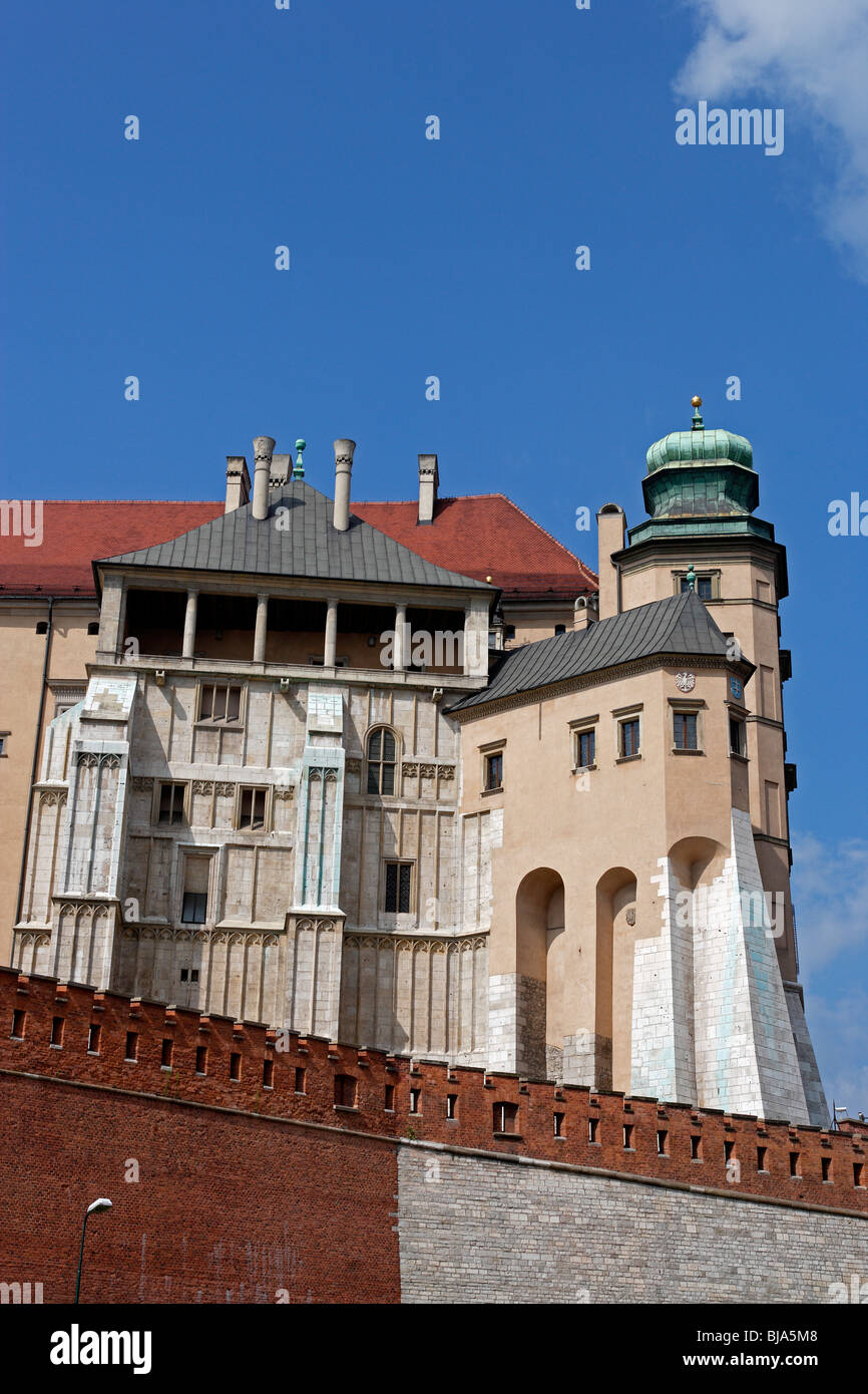 Wawel Hill and Castle,Royal Castle,Cracow, Krakow,Poland Stock Photo ...