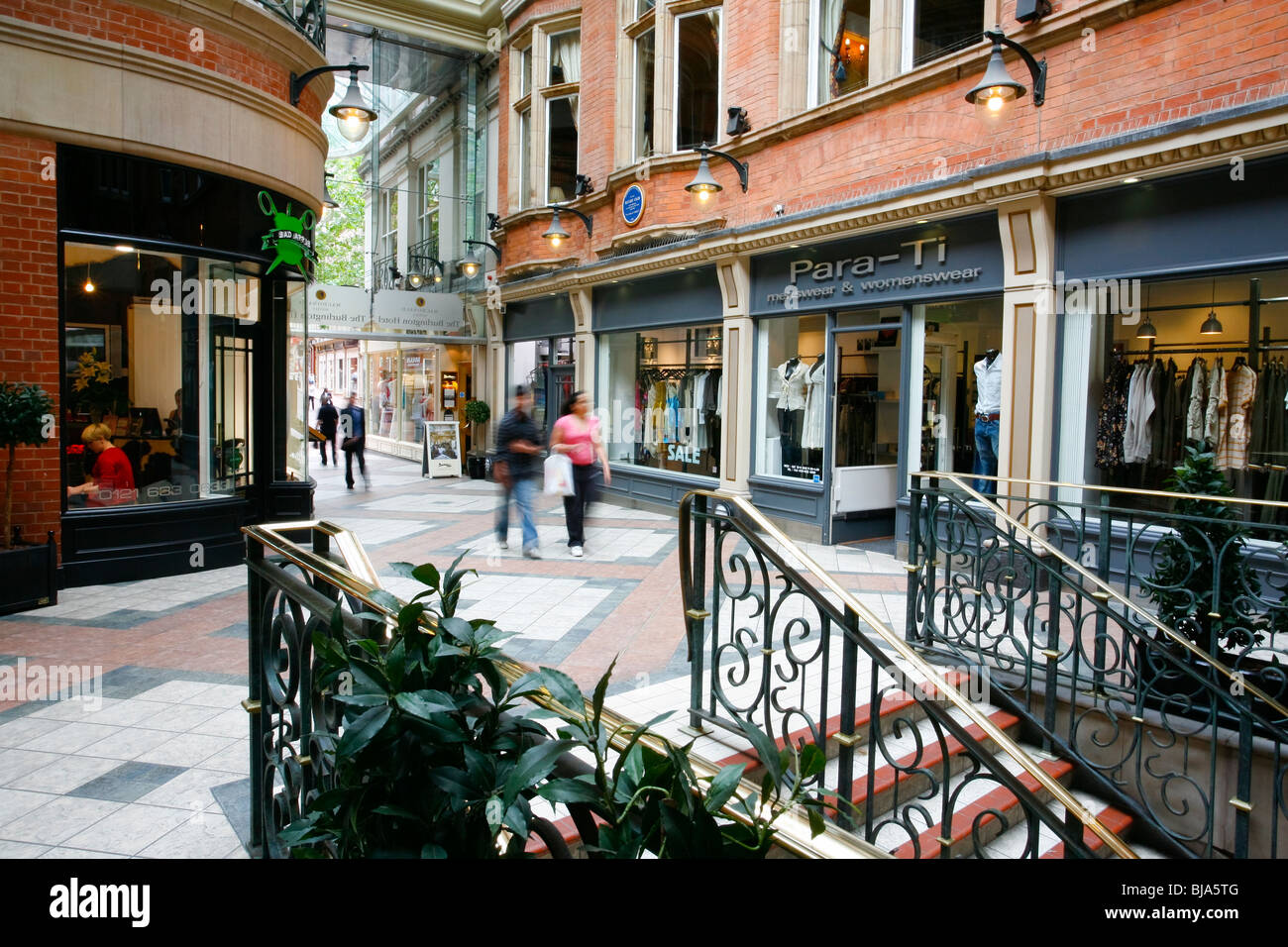 The Burlington Arcade, Birmingham, West Midlands Stock Photo - Alamy