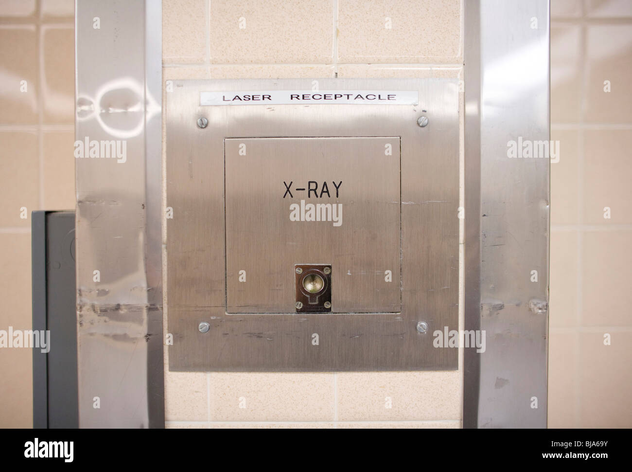 A recently closed hospital in the USA with signage and medical ...