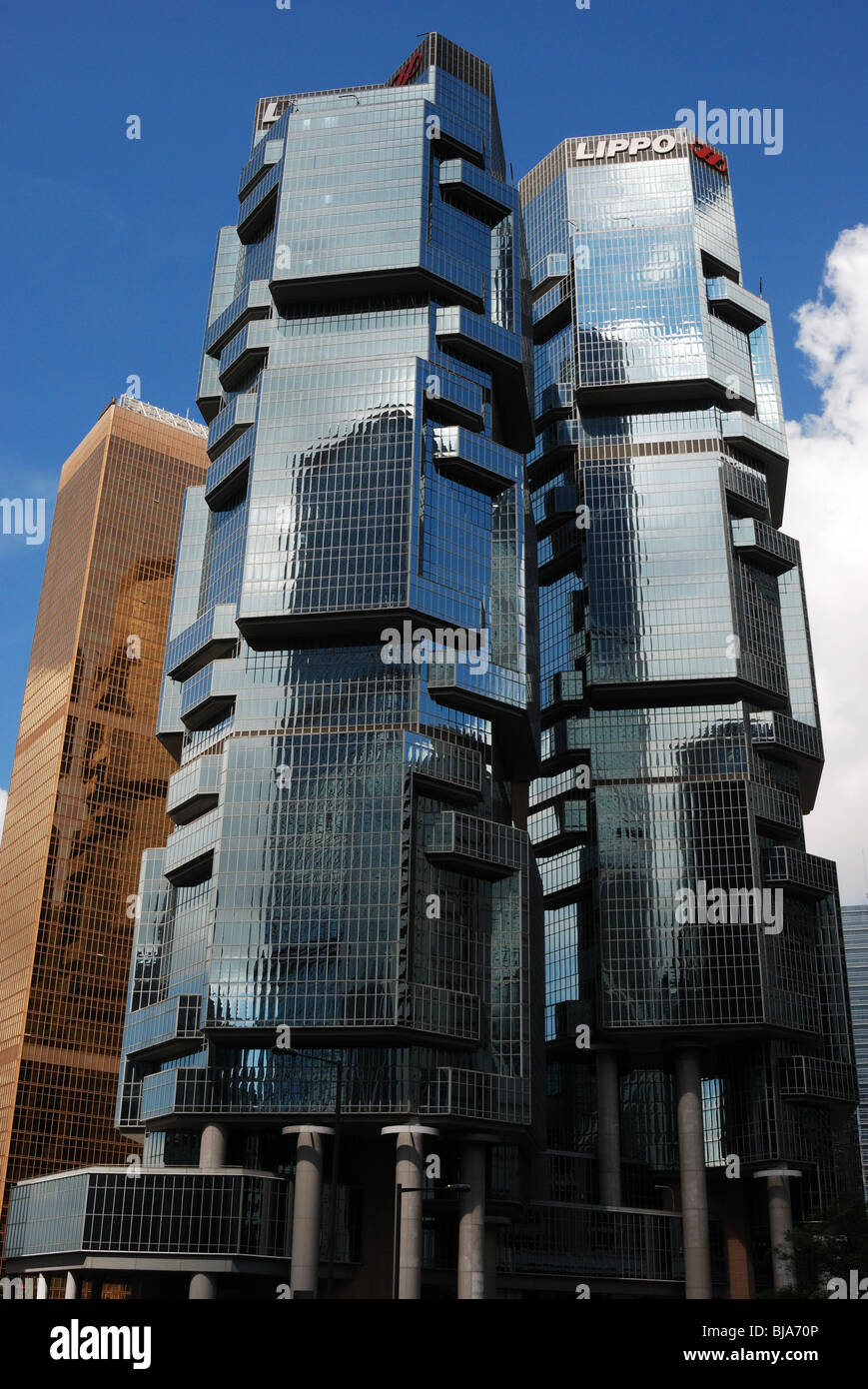 Lippo twin towers hi-res stock photography and images - Alamy