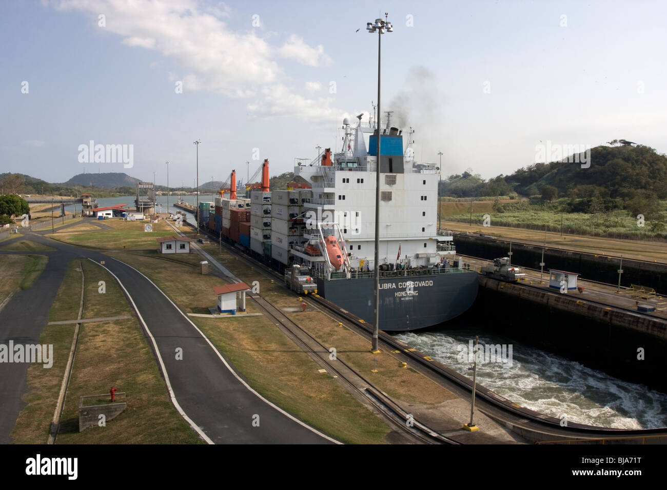 Going down locks hi-res stock photography and images - Alamy