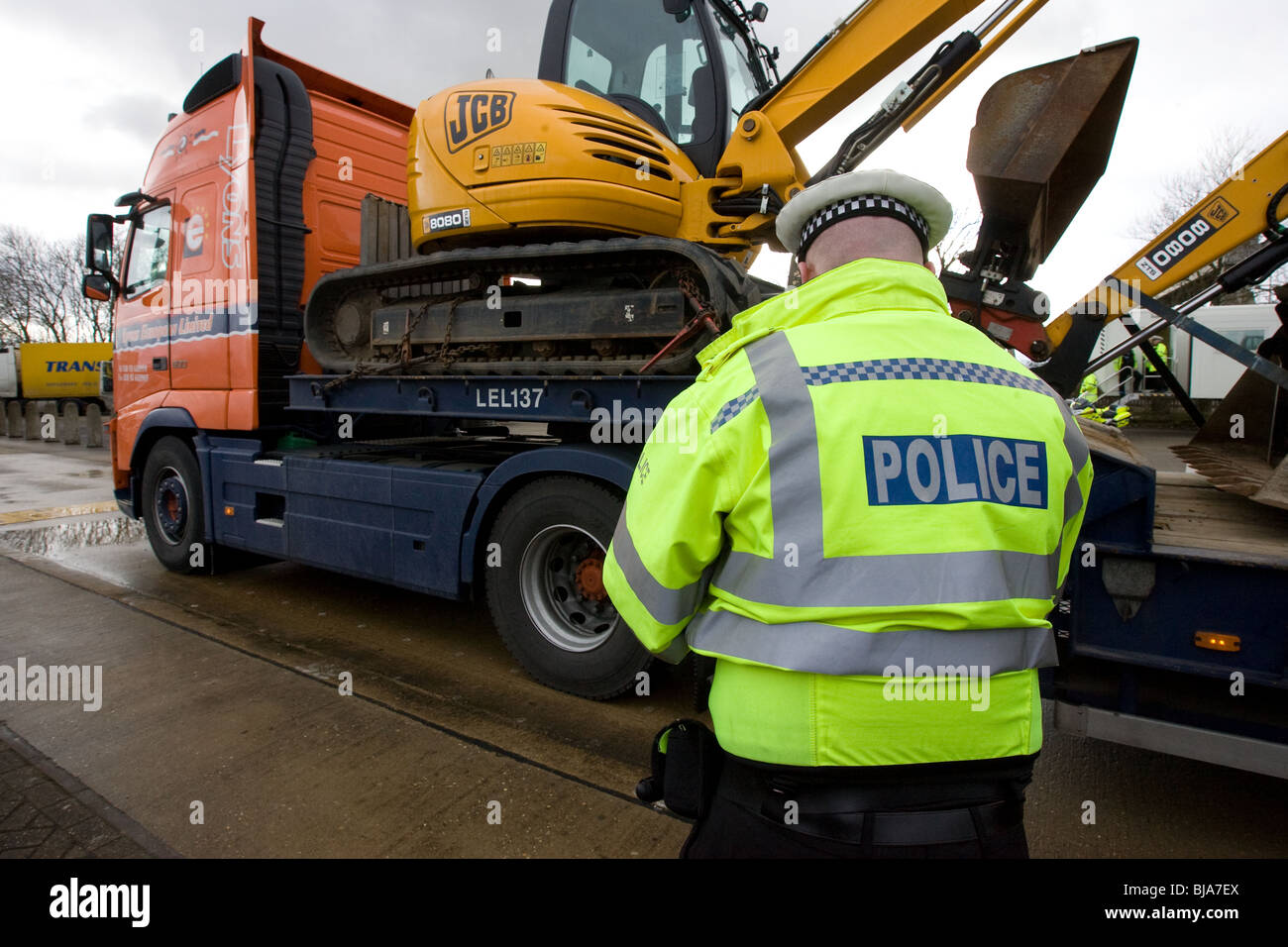 ANPR Day at Sawtry,Cambridgeshire.Police use Automatic Number Plate ...