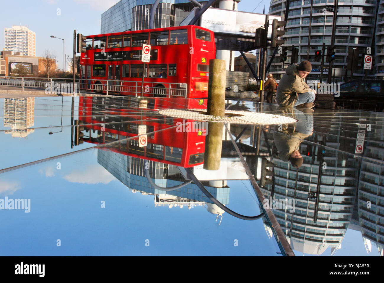 old street roundabout in london, england Stock Photo - Alamy