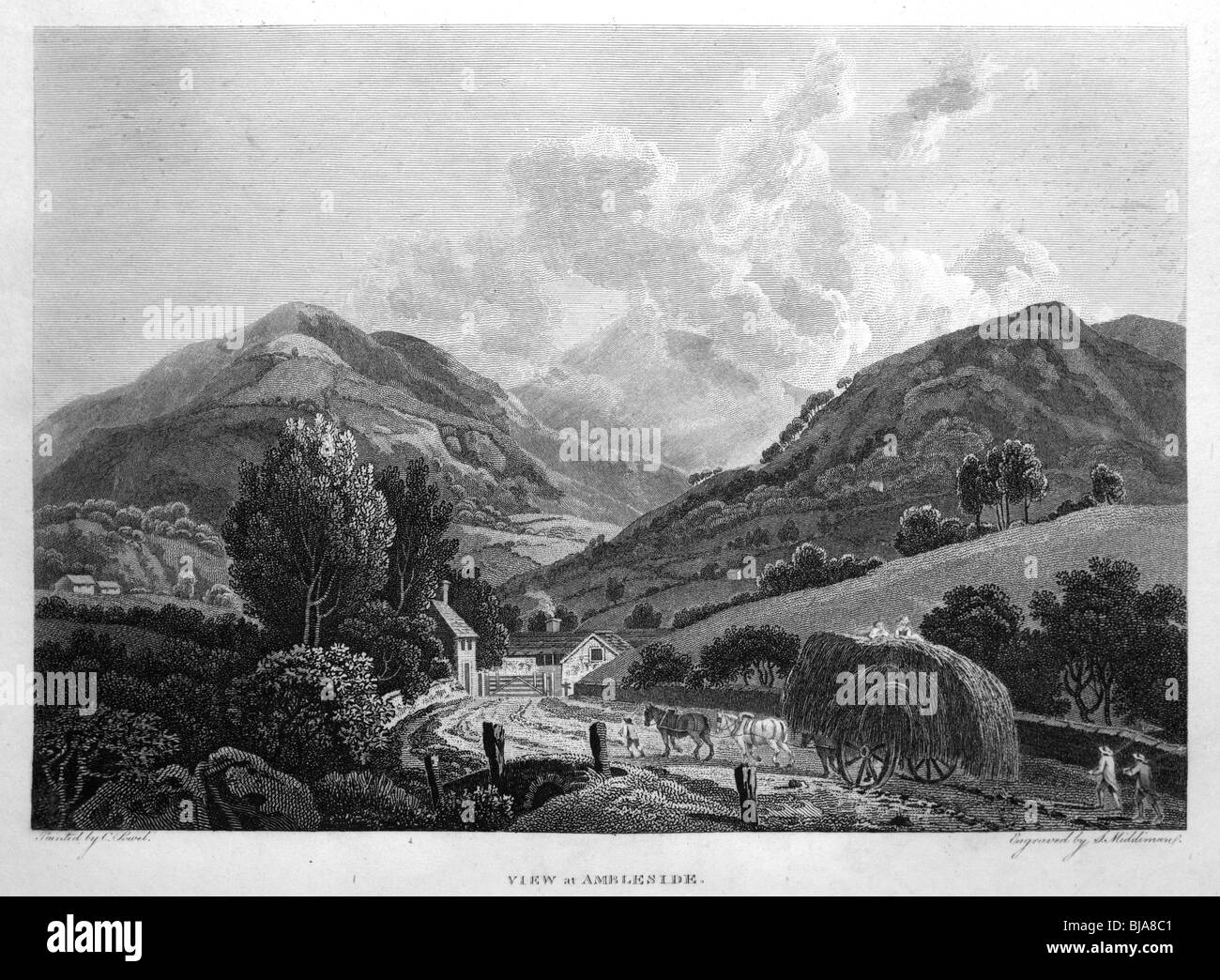 View of Ambleside, Cumbria Stock Photo - Alamy