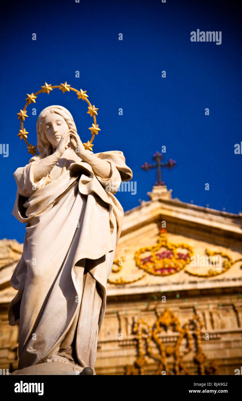 Religious statue in malta hi-res stock photography and images - Alamy