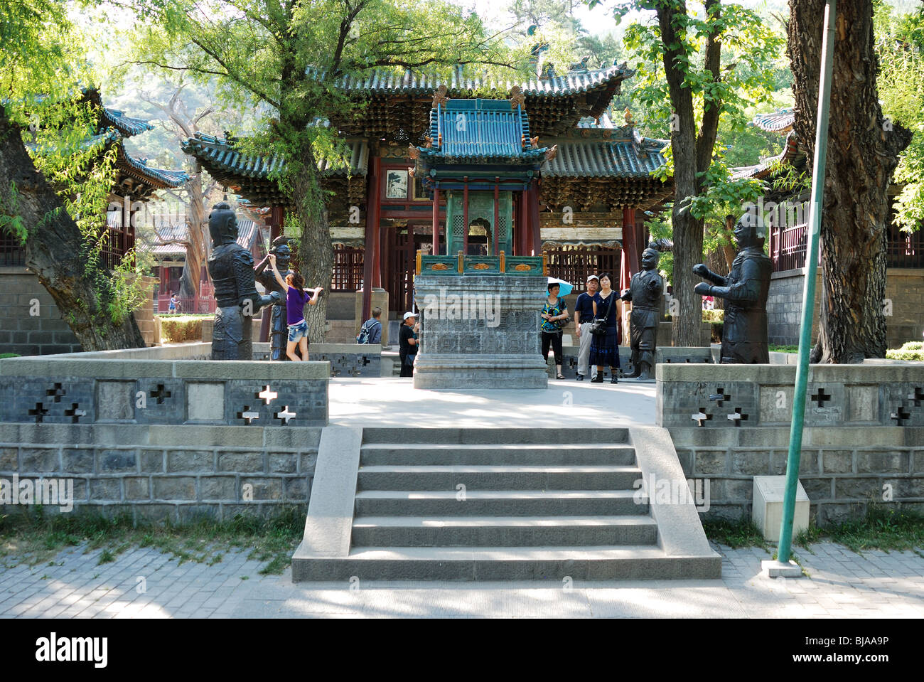 "Jinci", the ancient Buddhist temple, is located at the source of the ...