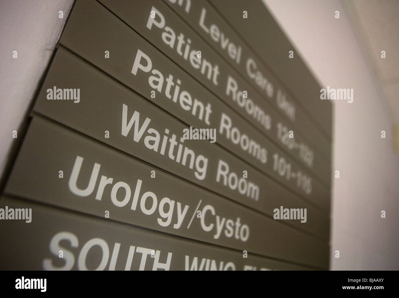 A recently closed hospital in the USA with signage and medical ...