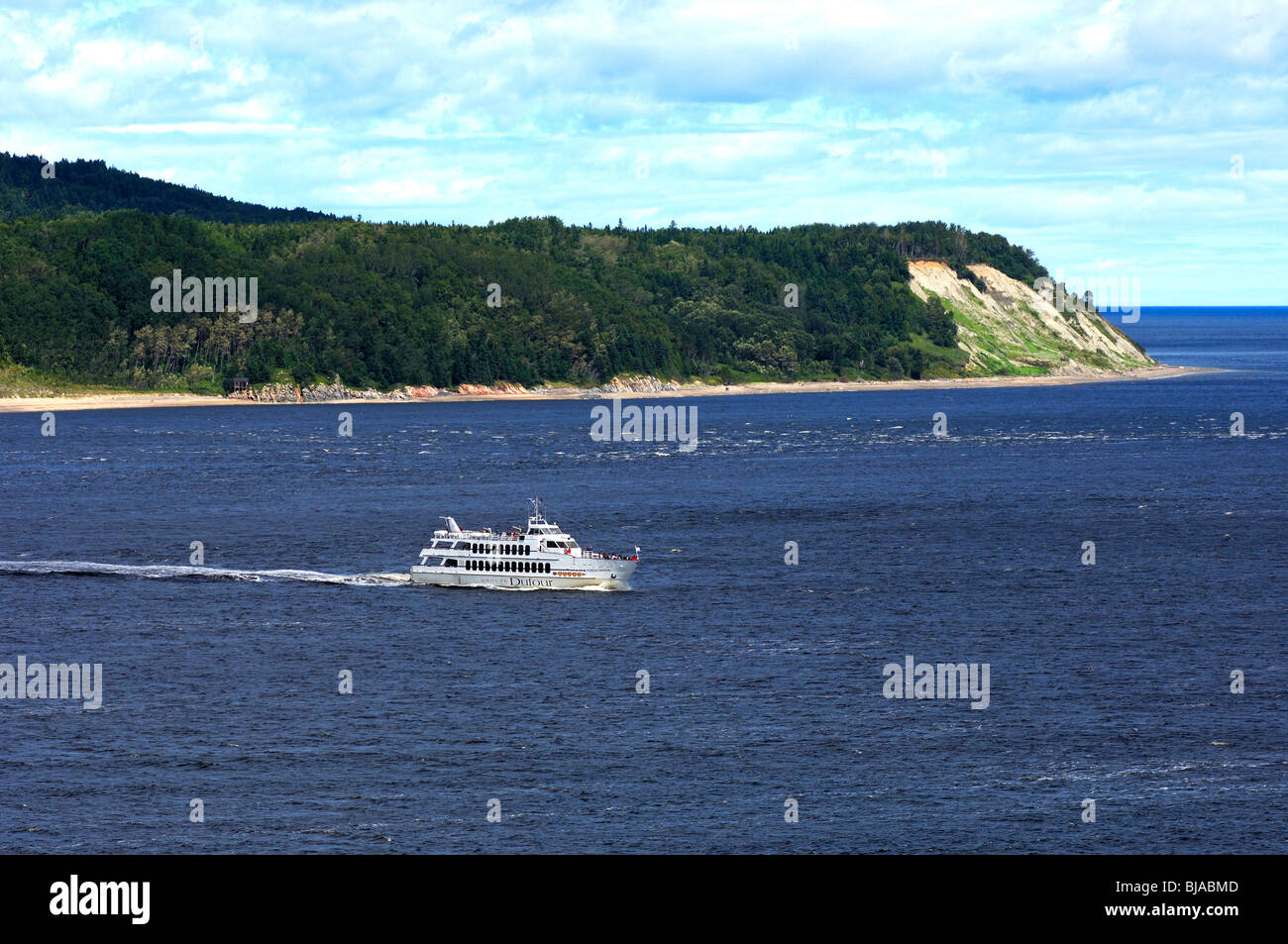 Tadoussac Whale Watching Cruise Stock Photos & Tadoussac Whale Watching ...