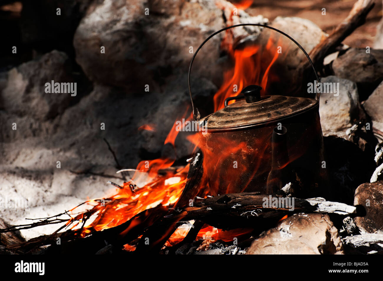 Tea Pot Fire High Resolution Stock Photography and Images - Alamy