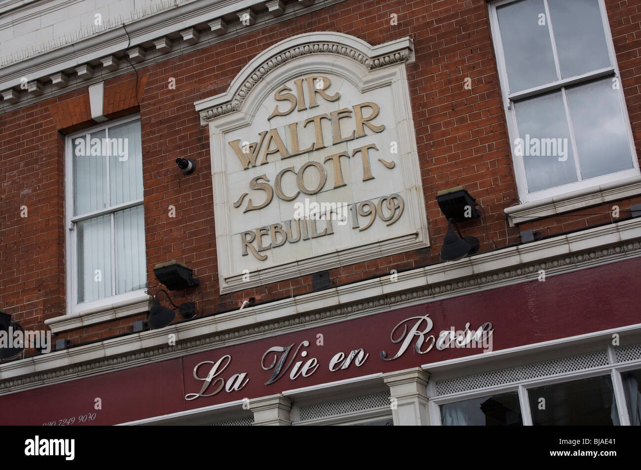 Rebuilt stone house hi-res stock photography and images - Alamy