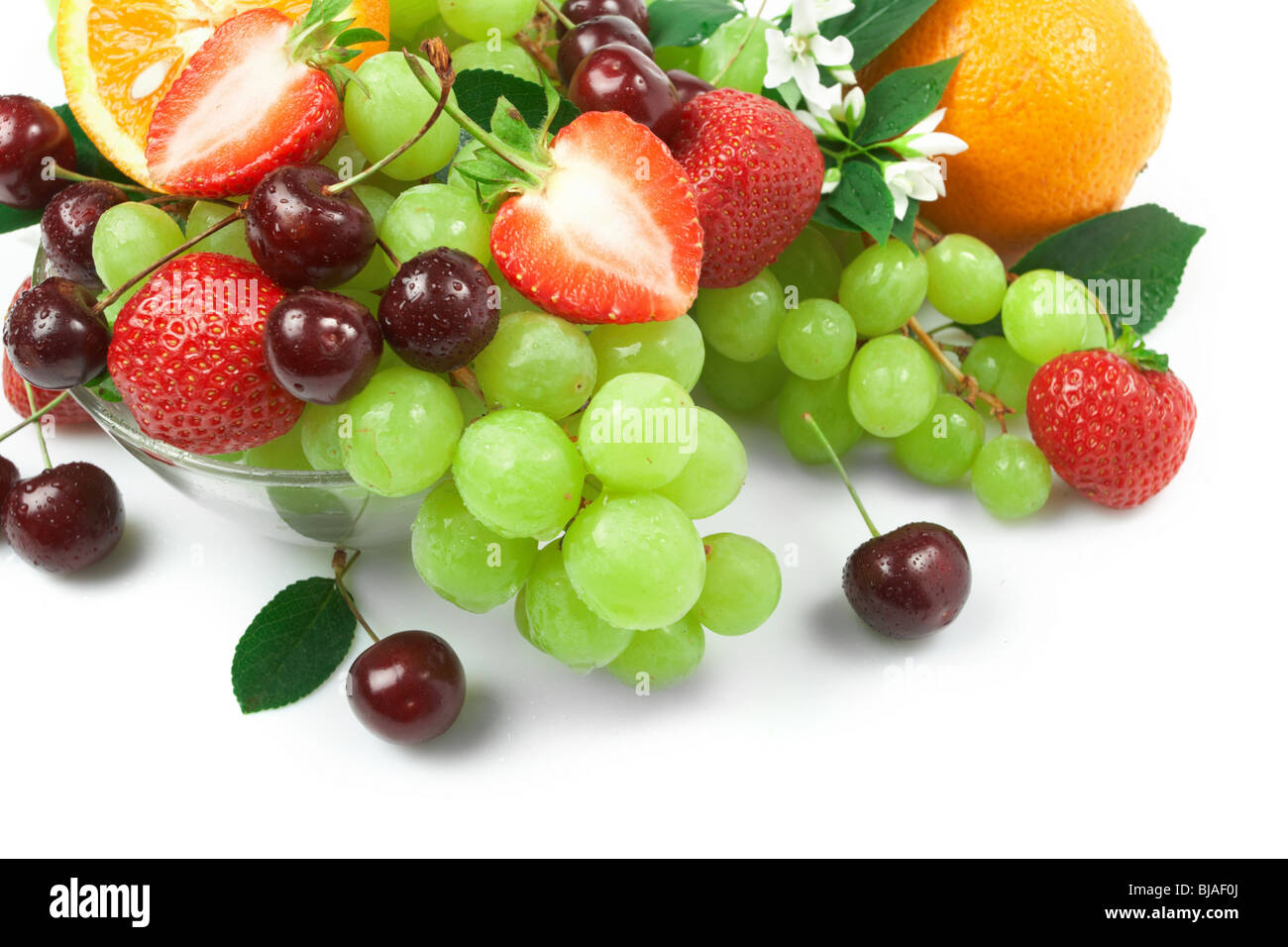 Still-life of fresh fruit Stock Photo - Alamy