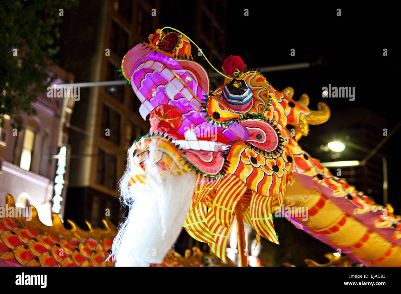 Chinese dragon parade hi-res stock photography and images - Alamy