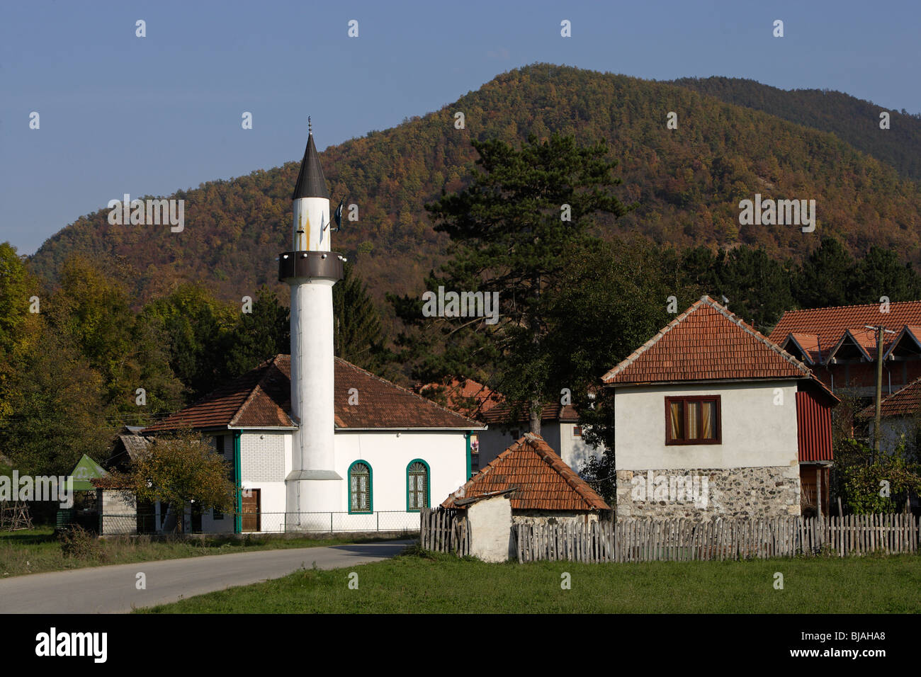 mosque near Bijelo Polje,Montenegro Stock Photo - Alamy