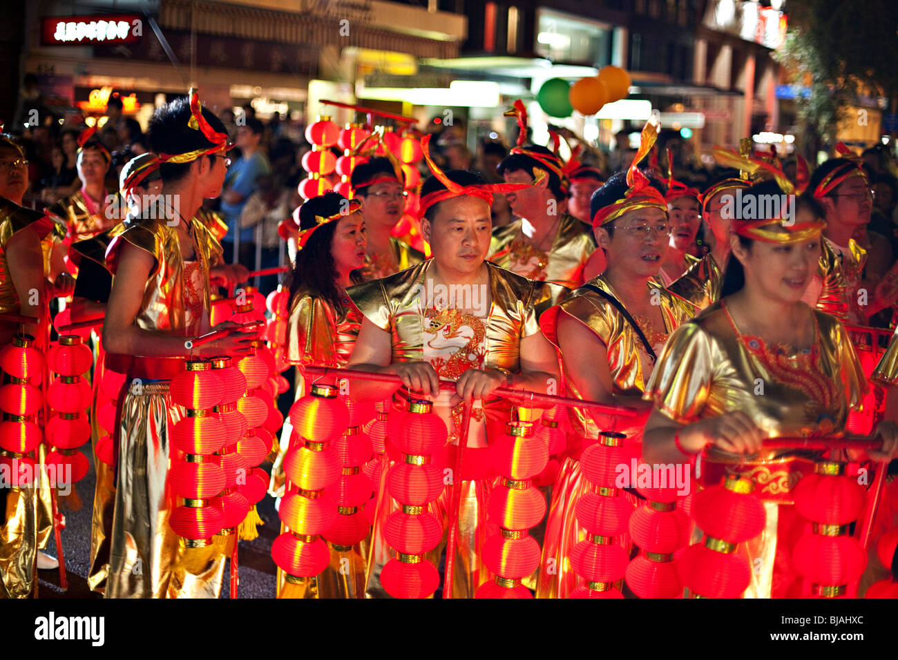Traditional Chinese New Year parade in Sydney, Australia Stock Photo ...
