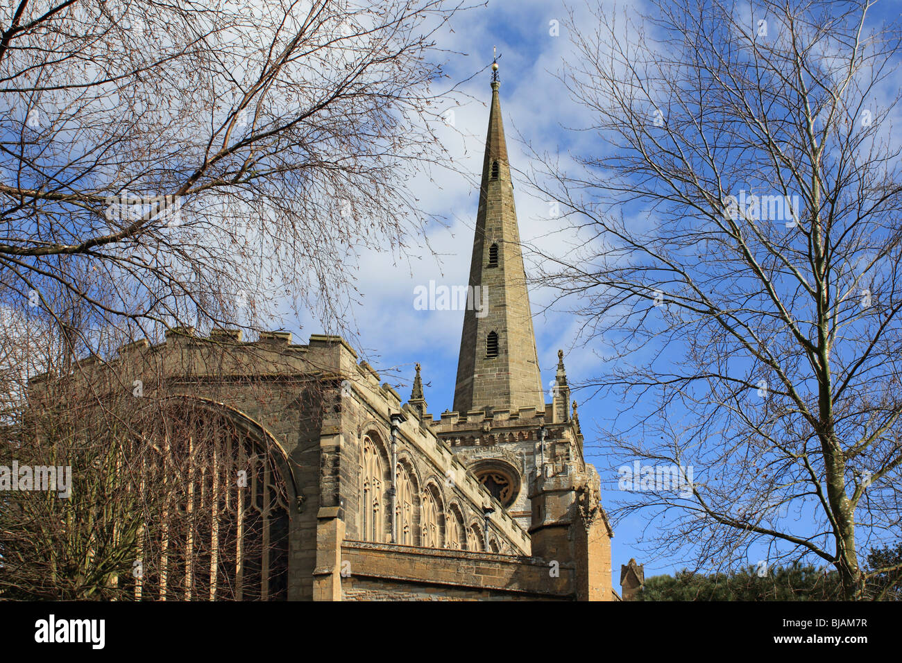 Shakespeares burial place holy trinity church stratford-upon-avon ...